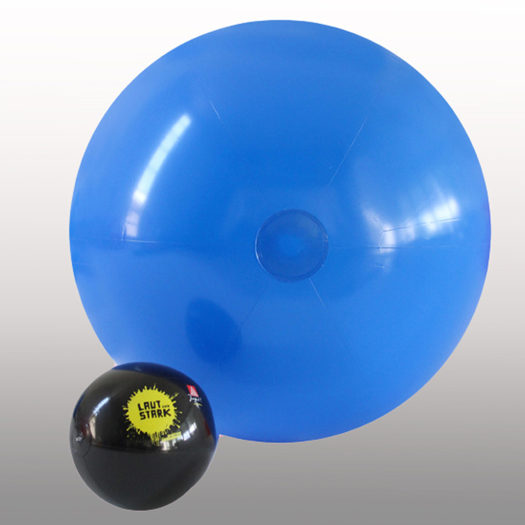 1,5m Beach Balls - Solid Blue - ballsforafrica.co.za