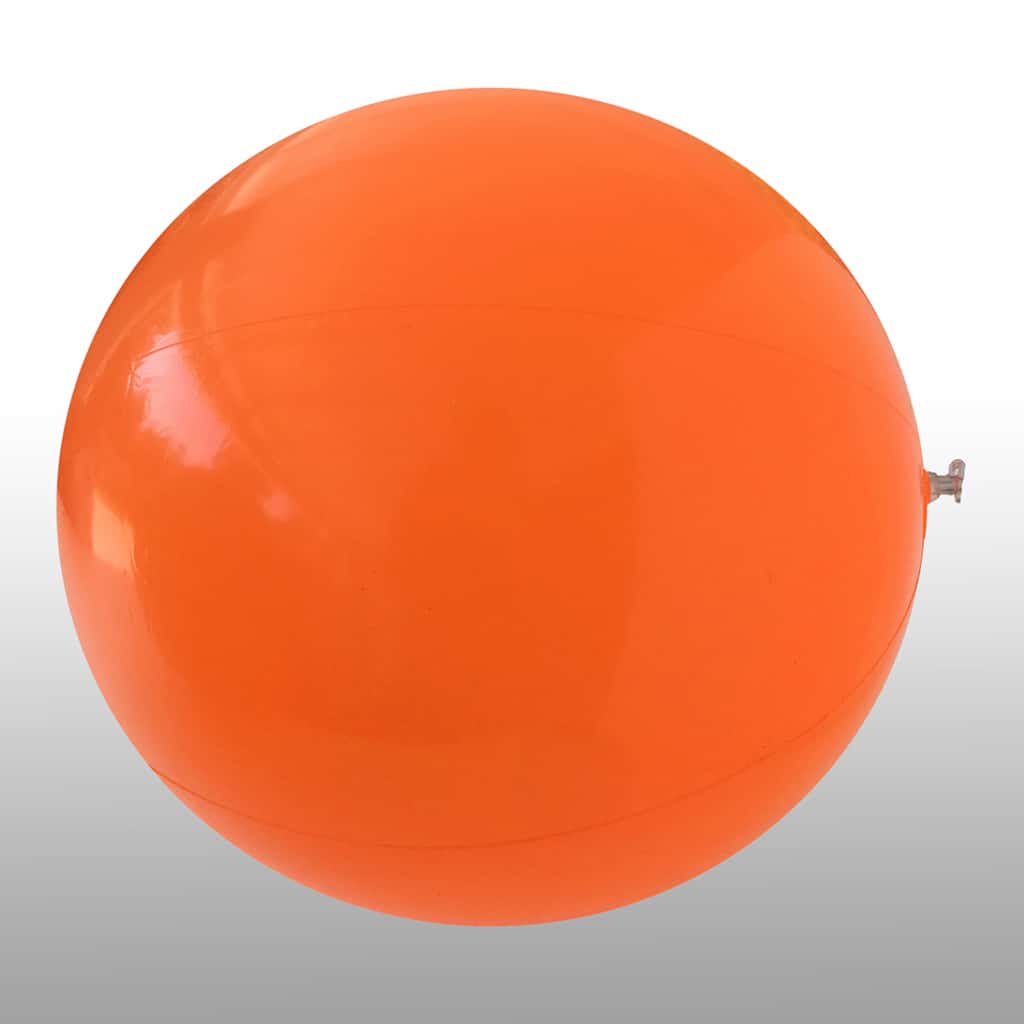Beach Balls - 40cm Solid Orange - ballsforafrica.co.za