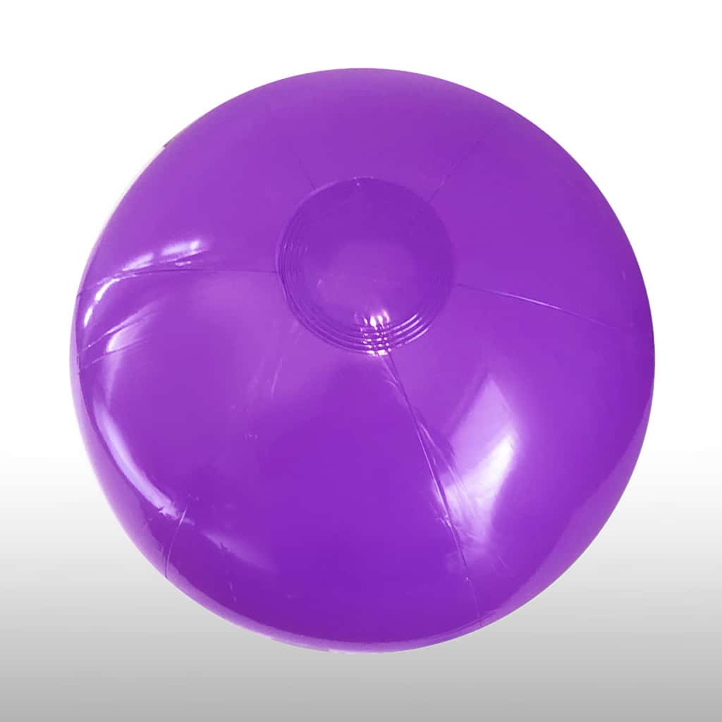 Beach Balls - 40cm Solid Purple - ballsforafrica.co.za