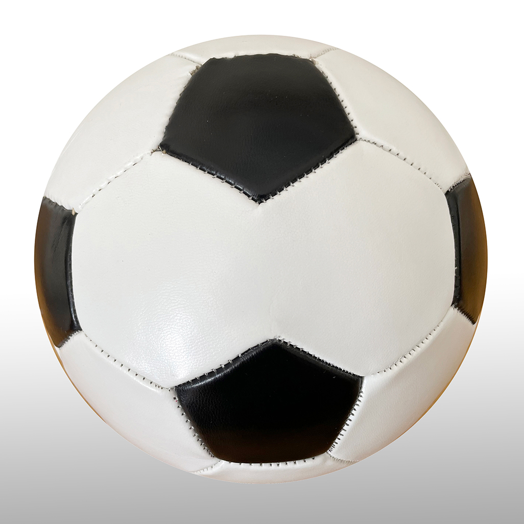 Size 5 - .Black & White Soccer Ball, Double Panel - ballsforafrica.co.za