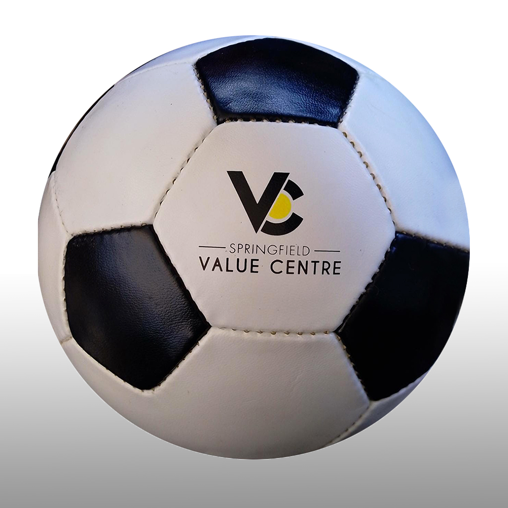 Size 5 - Soccer Ball - 2 Colour Print - ballsforafrica.co.za
